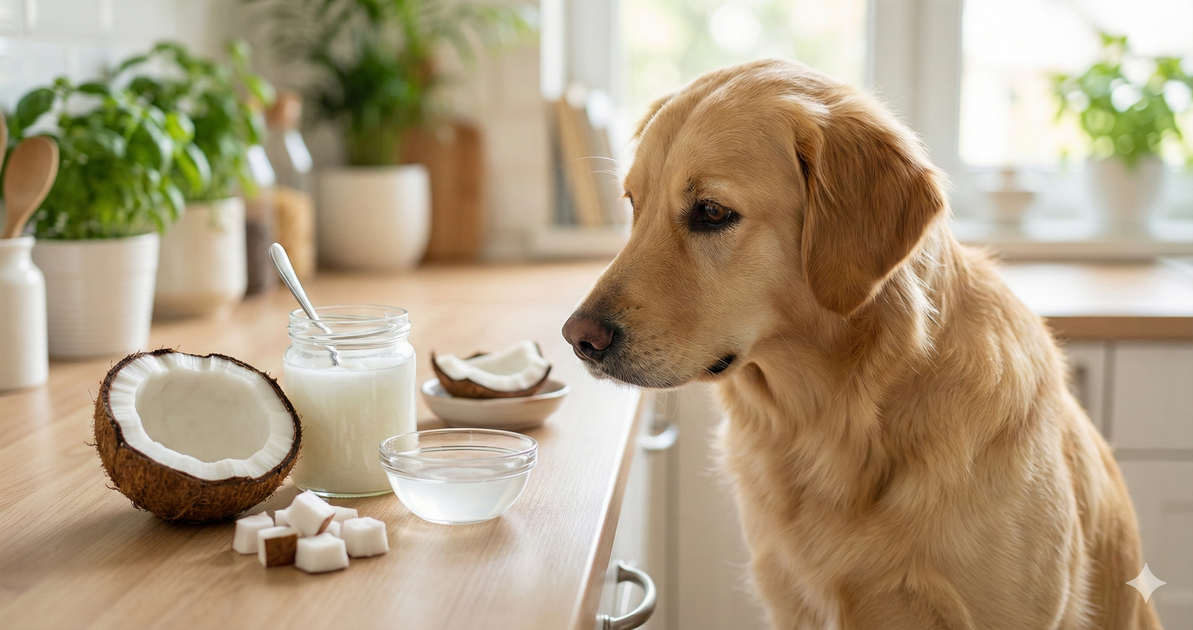 Noix de coco pour chien : bienfaits et risques réels – France Croquettes